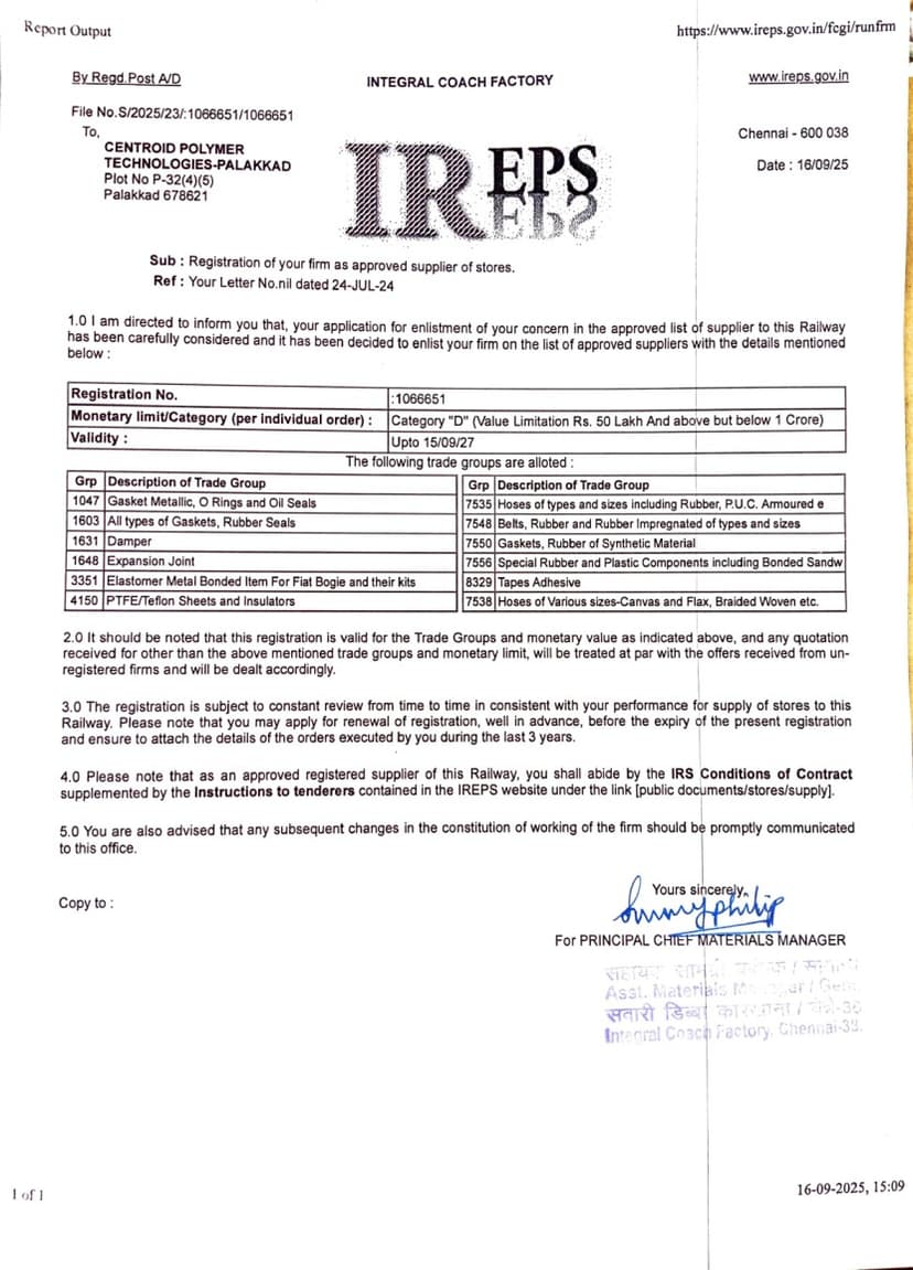 Silicone Hoses, Tubes & Butyl Tapes | Centroid Polymer India